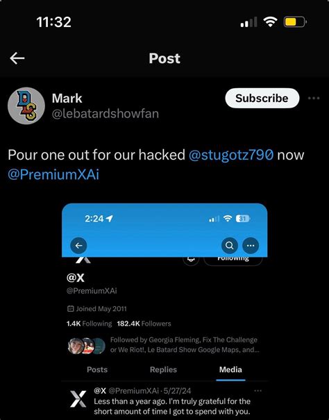 Stugotz Twitter Was Hacked Rdanlebatardshow