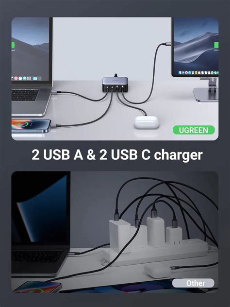Ugreen Nexode 65w Usb C Gan Table Charger Ugreen Eu