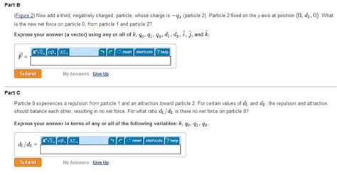 Solved Now Add A Third Negatively Charged Particle Whose