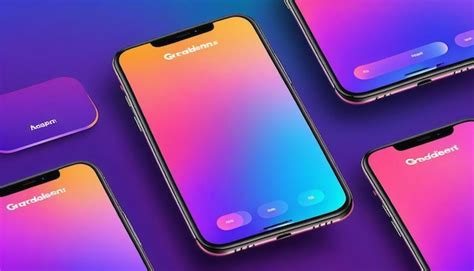Premium Photo Set Of Screens For Smart App