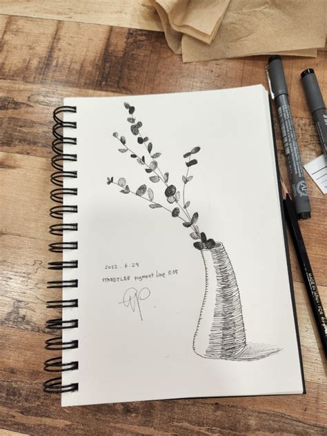 직장인 취미 미술 펜드로잉 2주 차 성인 그림 그리기 실력 향상되어 가는 중 네이버 블로그