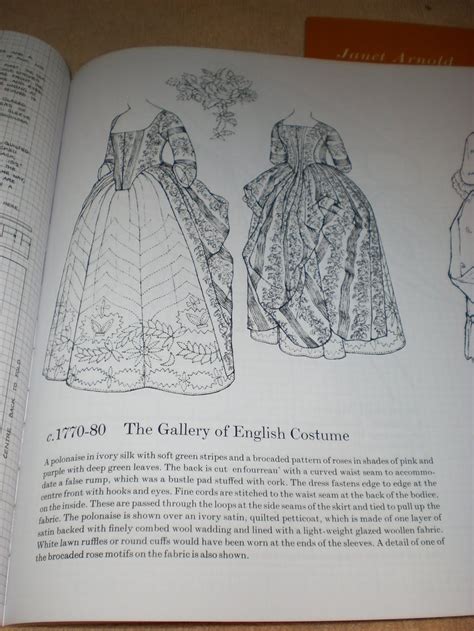 Baroque 18th Century Rococo Costume Guide Polonaise Patterns Of