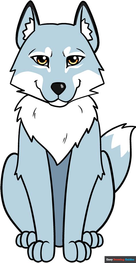 Drawing Cartoon Wolf At Ronald Alvarez Blog