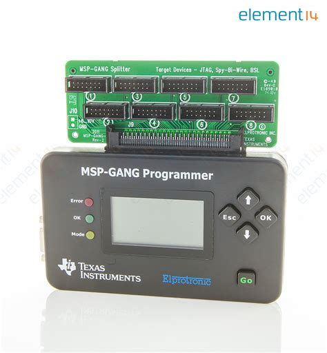 MSP GANG Texas Instruments GANG Programmer For MSP430 Quickly