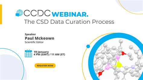 Ccdc Webinar The Csd Data Curation Process Ccdc
