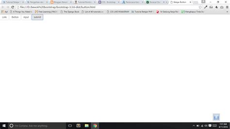 Belajar Bootstrap Part 7 Mengenai Button Pada Bootstrap Tutorial