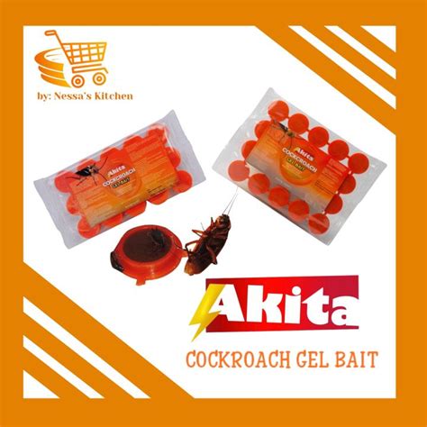 Akita Cockroach Gel Bait Ipis Killer N Mart By Nessas Kitchen