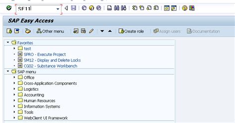 SAP TECH Projection View