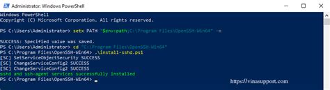 Cài đặt Openssh Trên Windows 10 Windows Server Vinasupport