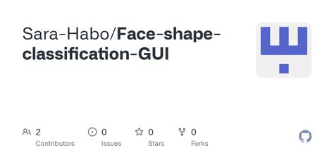Github Sara Haboface Shape Classification Gui