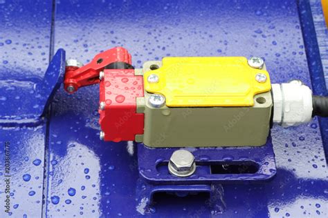 Sensor Position Sensor Limit Switch Stock Photo Adobe Stock