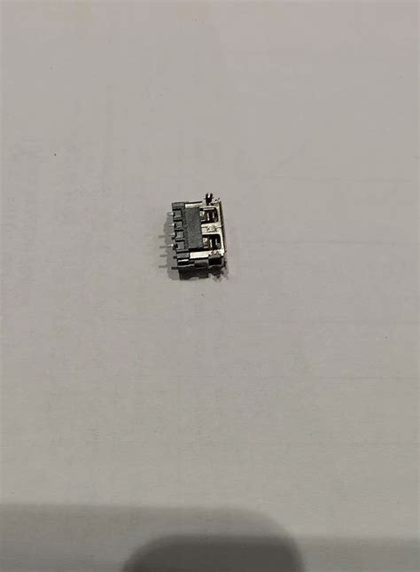 Micro Usb Socket Type 6 Female Connector Metal Mount At ₹ 2piece In