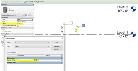 can elevation constraint be related to dimension parameter autodesk