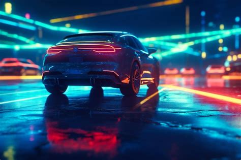 Premium Photo Advanced Ai And Sensors Make Autonomous Vehicles Safer