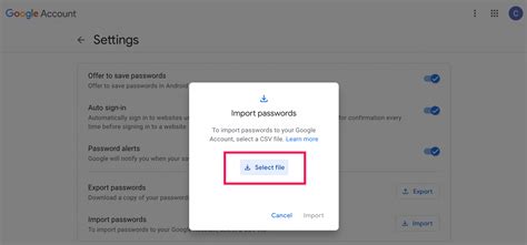 How To Import Passwords Into Google Chrome Using A CSV File