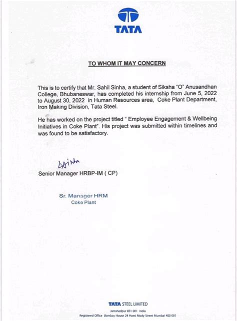 Sahil Sinha On Linkedin Humanresources Internship