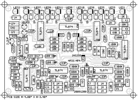 Multi Function Module PCB Component Designators Parts Side Shown PDF