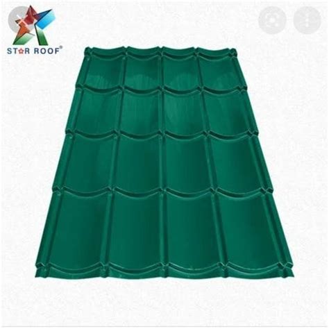 Jual Genteng Seng Starroof Hokistar Classic 4 Daun Hijau 0 40 Mm