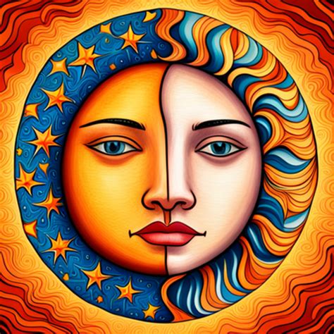 Download Half Sun Half Moon Stars Royalty Free Stock Illustration Image Pixabay