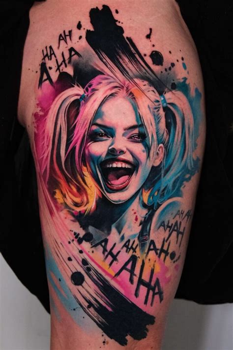 19 Harley Quinn Tattoo Ideas That Capture Chaos And Beauty