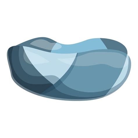 Blue Overlapping Abstract Shapes Creating A Wave Effect 55273051 Vector