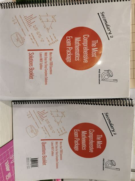 Maths Sec 2 Phd Education Most Comprehensive Maths Exam Package