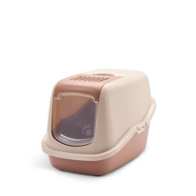 Savic Kattenbak Nestor Champagne Roze Terracotta My Petstore