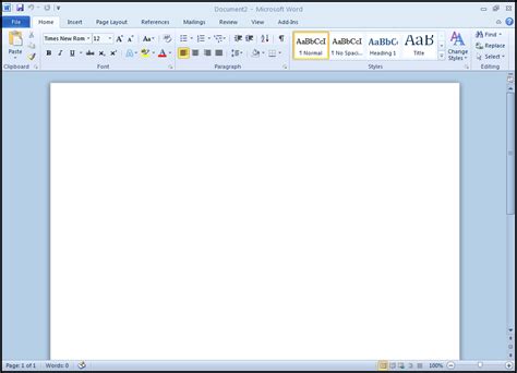microsoft word 2010 test proprofs quiz