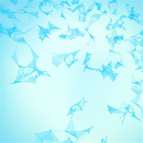 Free Vector Abstract Vector Blue Mesh Background Chaotically