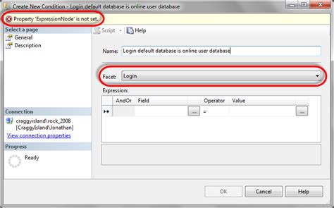 Sql Server Policy Based Management Creating A Custom Condition