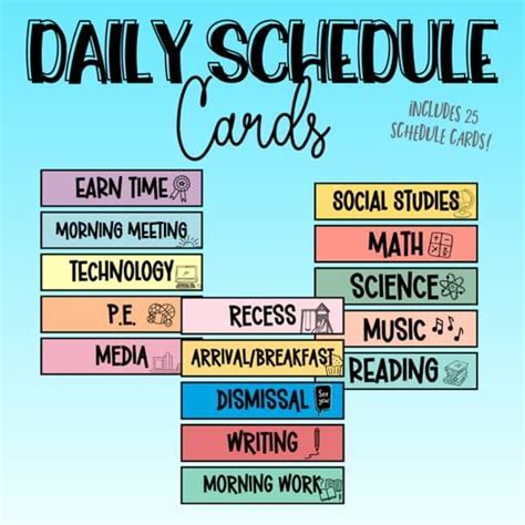 Adding And Subtracting Fractions Cheat Sheet Daily Schedule Cards Adding And Subtracting