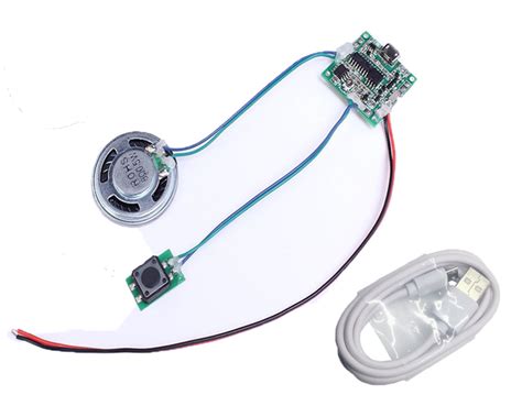 ICStation M Recordable Sound Play Module With USB Data Cable DIY Music Gift Box Voice Module