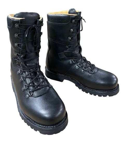 Austrian Army Full Lined Leather Combat Boots Outdoorsee