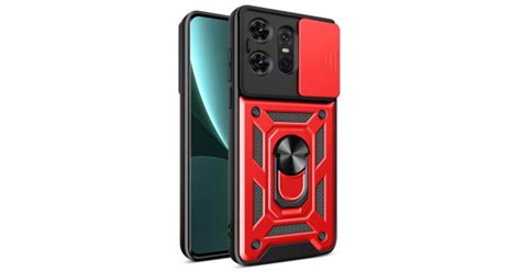 Edge 50 Pro Хибриден гръб със стойка и слайдер за камера за Motorola