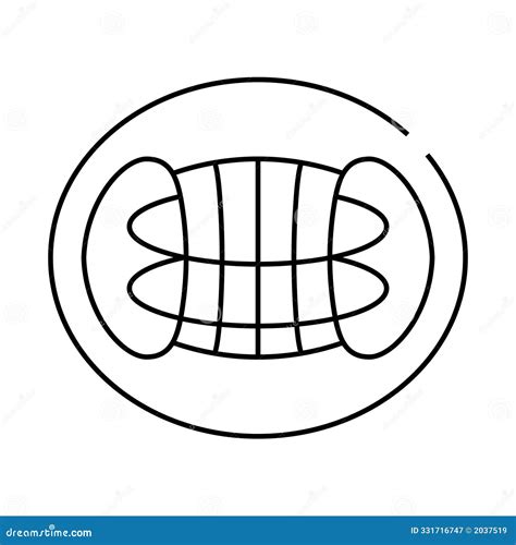 Reactor Hypothetical Structure Icon Doodle Illustration Cartoondealer