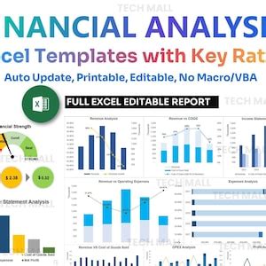 Data Driven Chart And Infographic Powerpoint Template Excel Editable Data Etsy