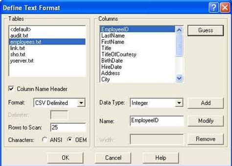 Accessing A Text File Using ADO NET In Vb NET