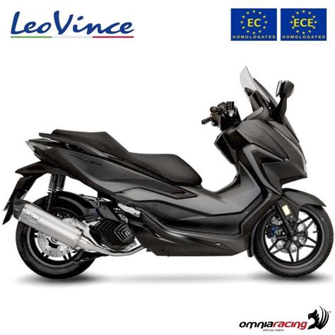 Leovince Lv One Evo Complete Exhaust Steel Approved Honda Forza