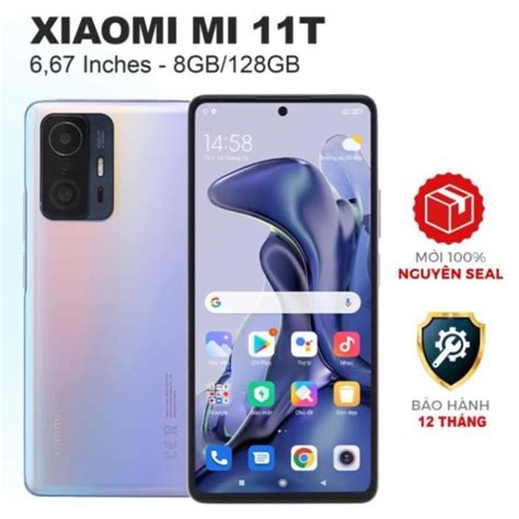Điện thoại Xiaomi 11T 5G (8GB/128GB) Chính hãng mới 100% Có Tiếng Việt ...