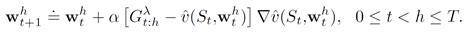 Lambda Eligibility Traces On Line Vs Off Line λ Return Algorithm