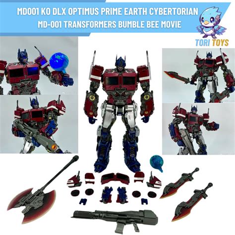Jual Md 001 Ko Dlx Optimus Prime Transformers Bumblebee Movie Threezero Optimus Prime Robot