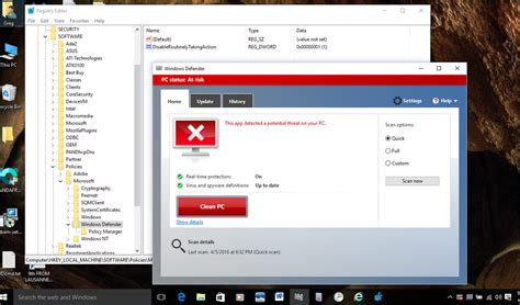 Quarantine Microsoft