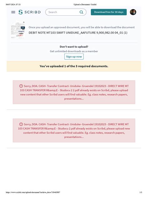 upload a document scribd pdf scribd software