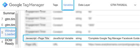 Must Have Google Tag Manager Custom Variables Analytics Mania