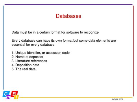 PPT Bioinformatics Databases Sequence Retrieval PowerPoint Presentation ID 622866