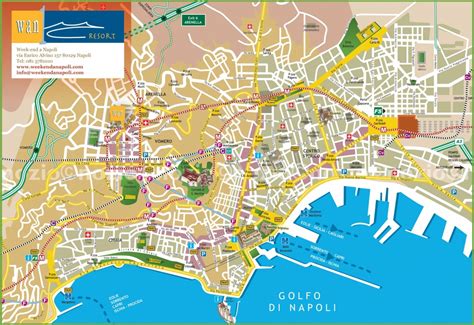 Naples Tourist Map Printable