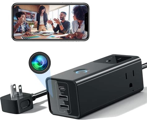 Daifac Cargador De Pared Para Cámara Cámara Hd 1080p Wifi Para