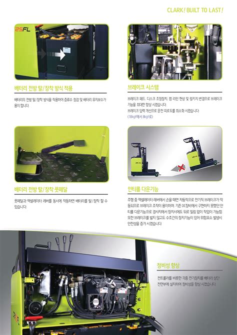 신차 지게차 클라크 입식 전동지게차 리치 Clark Crx14fl 지게차 유니온