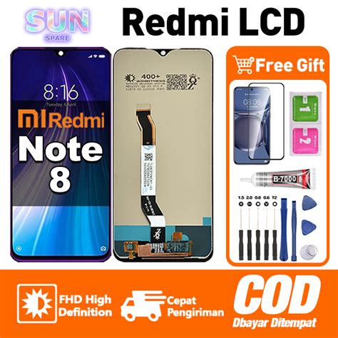 Jual LCD Redmi Note Original FREE GIFT Asli Ori Hp Touchscreen FHD Definition Kualitas Terbaik