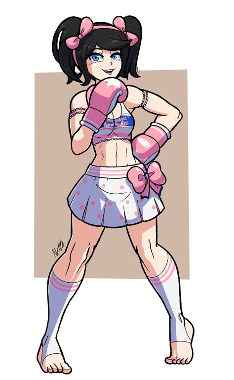 Fighting Hit Or Miss Girl Nyannyancosplay By Netto Painter On Deviantart